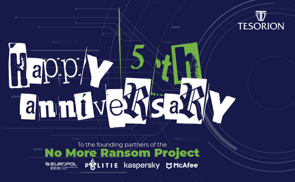 Vijf jaar No More Ransom Project - vijf vragen aan Tesorion