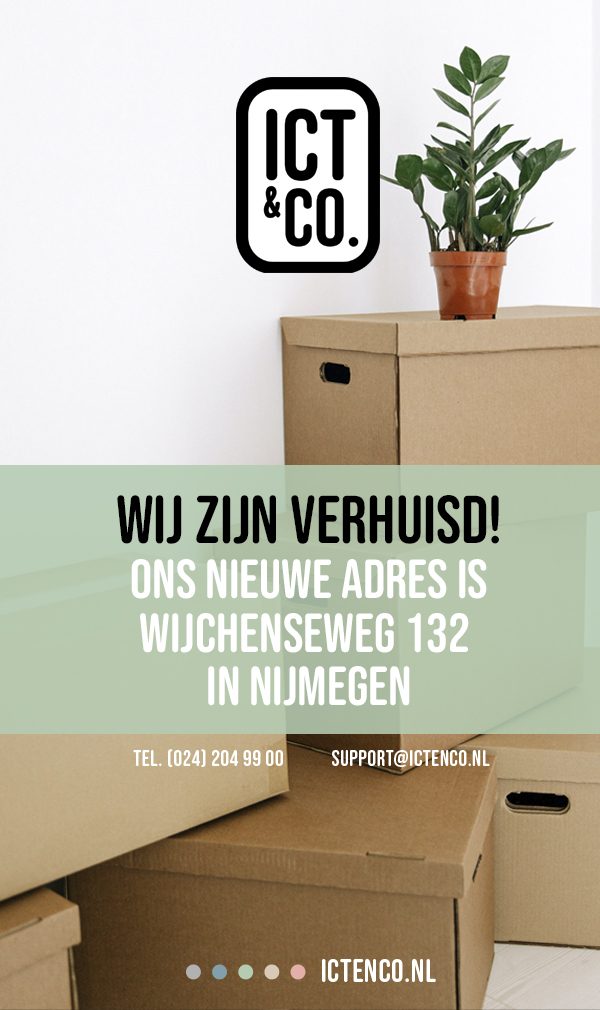 ICT&CO verhuist - ITchannelPRO