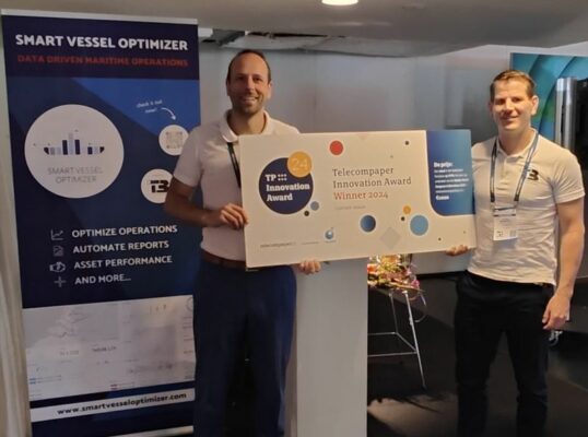 TechBinder wint Telecompaper Innovatieprijs met Smart Vessel Optimizer ...